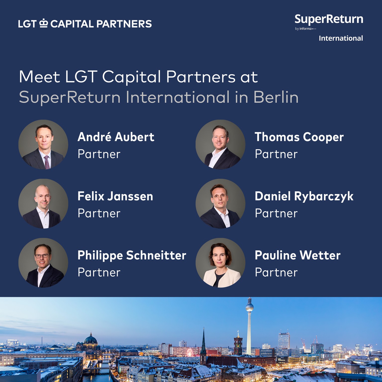 LGT Capital Partners at SuperReturn International in Berlin | LGT ...
