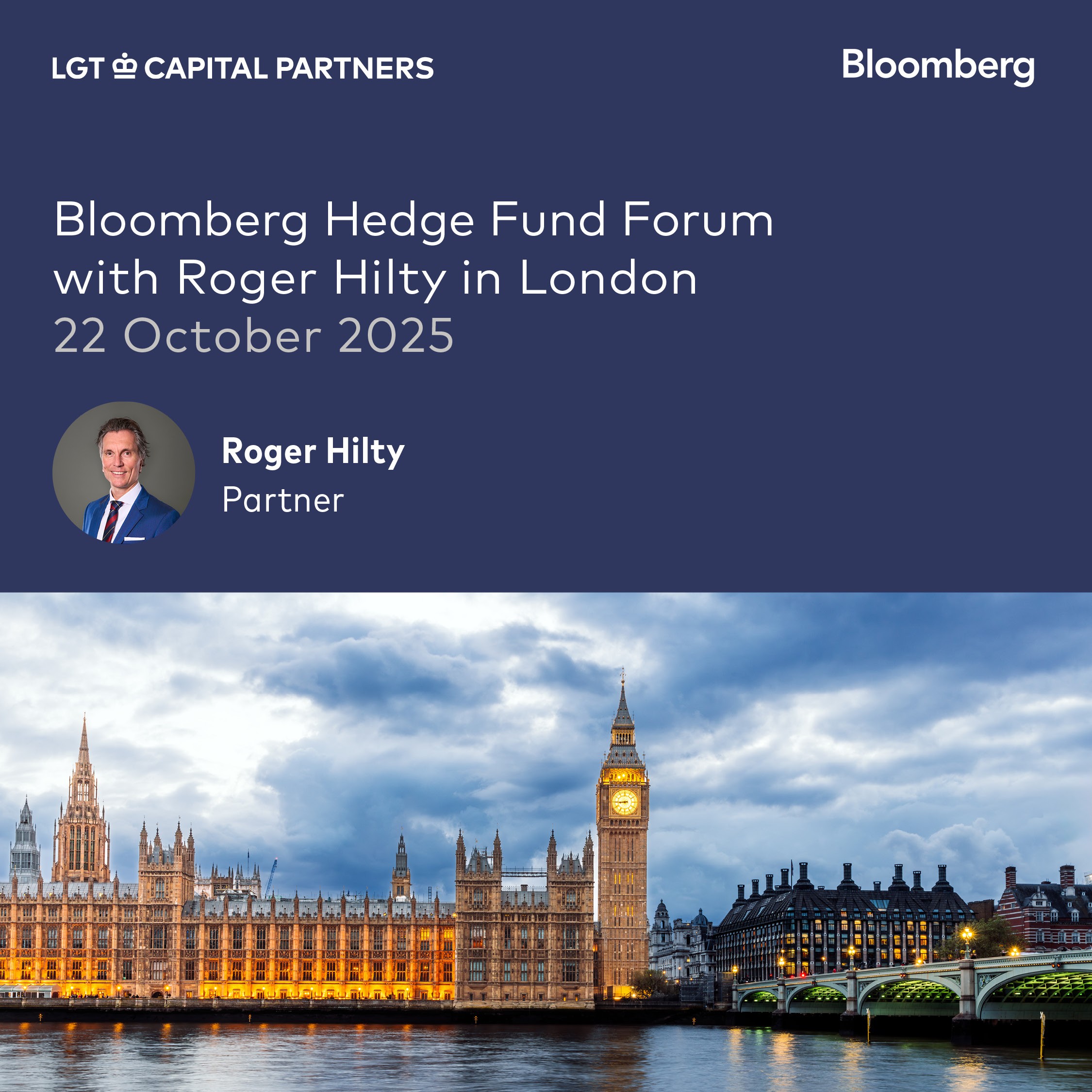 Roger Hilty to speak at the Bloomberg Hedge Fund Forum in London | LGT ...