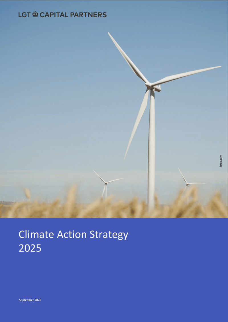 Climate Action Strategy 2025 Lgt Capital Partners
